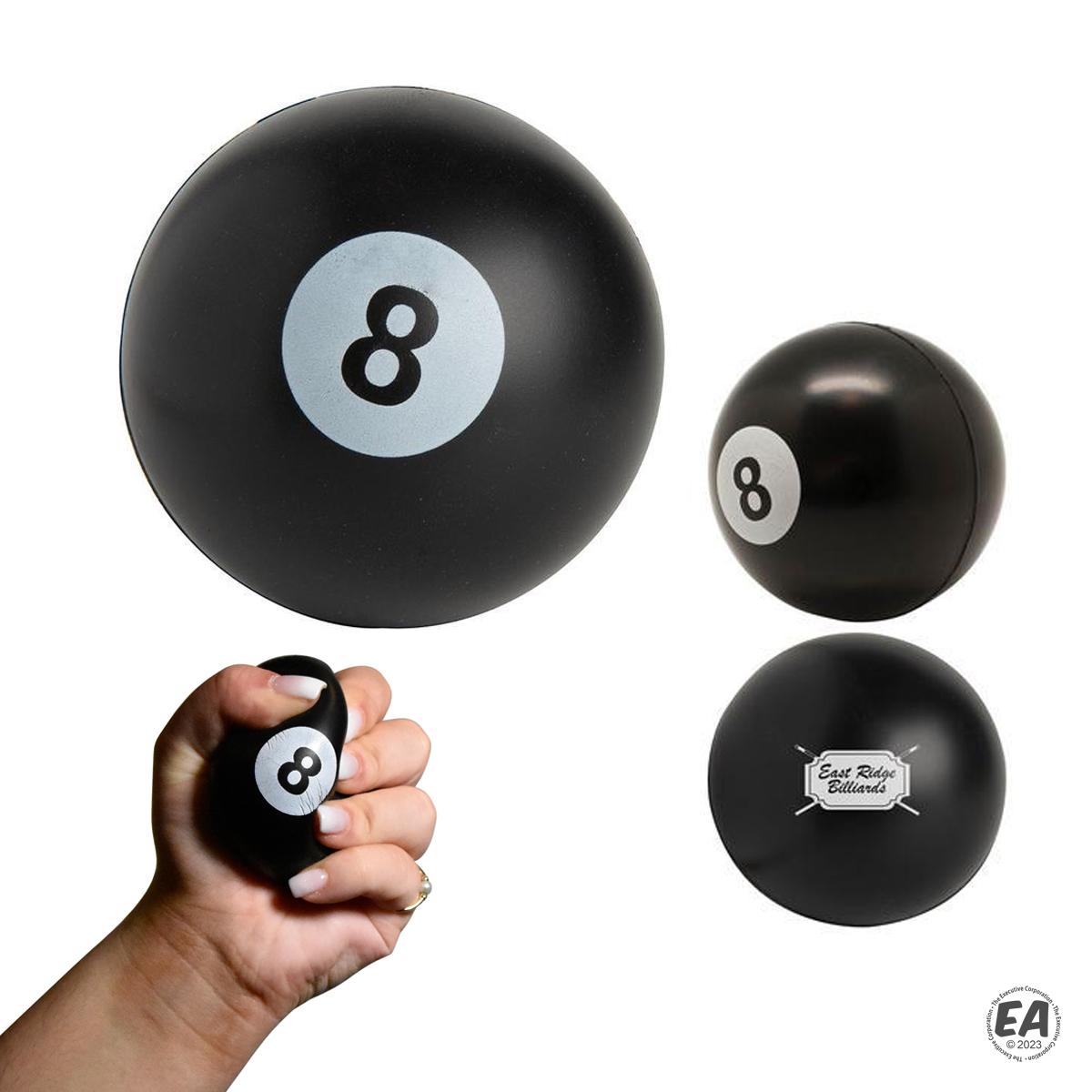 Promotional 8-Ball Stress Reliever | Custom Stress Relievers | Branded ...