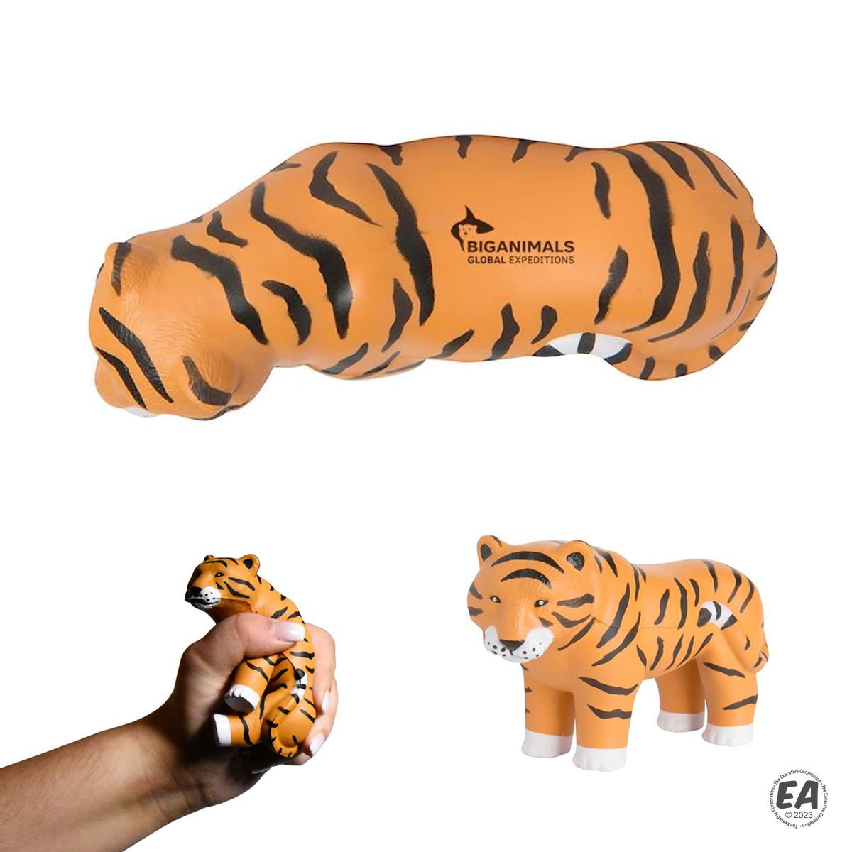 Customized Jungle Tiger Stress Reliever | Promotional Stress Relievers ...