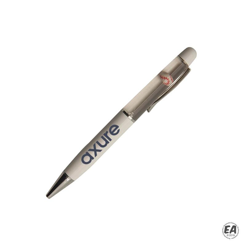 Custom Floating Baseball Ballpoint Pen | Promotional Novelty Pens ...