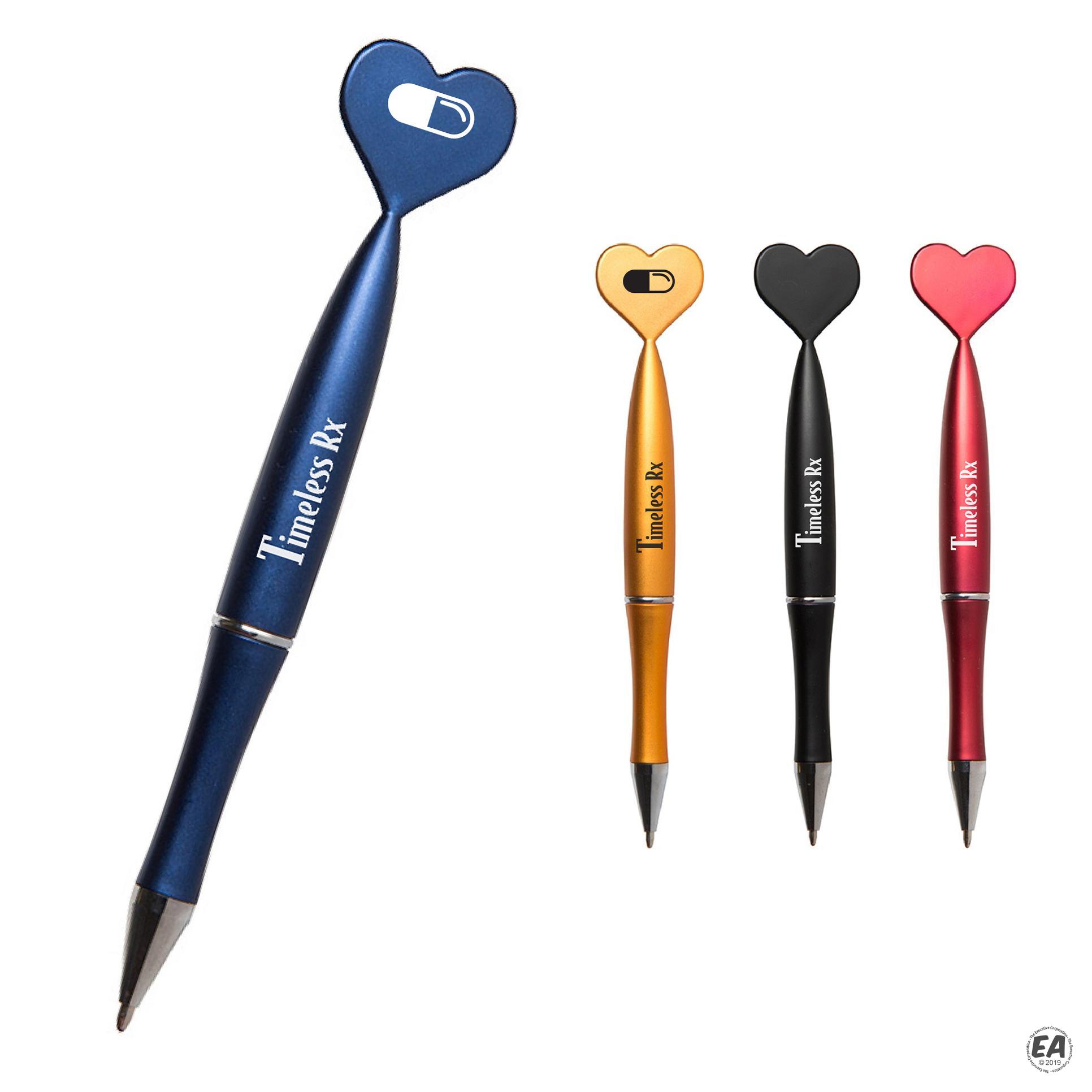Customized Heart Pen | Promotional Novelty Pens | Custom Heart Pen at ...