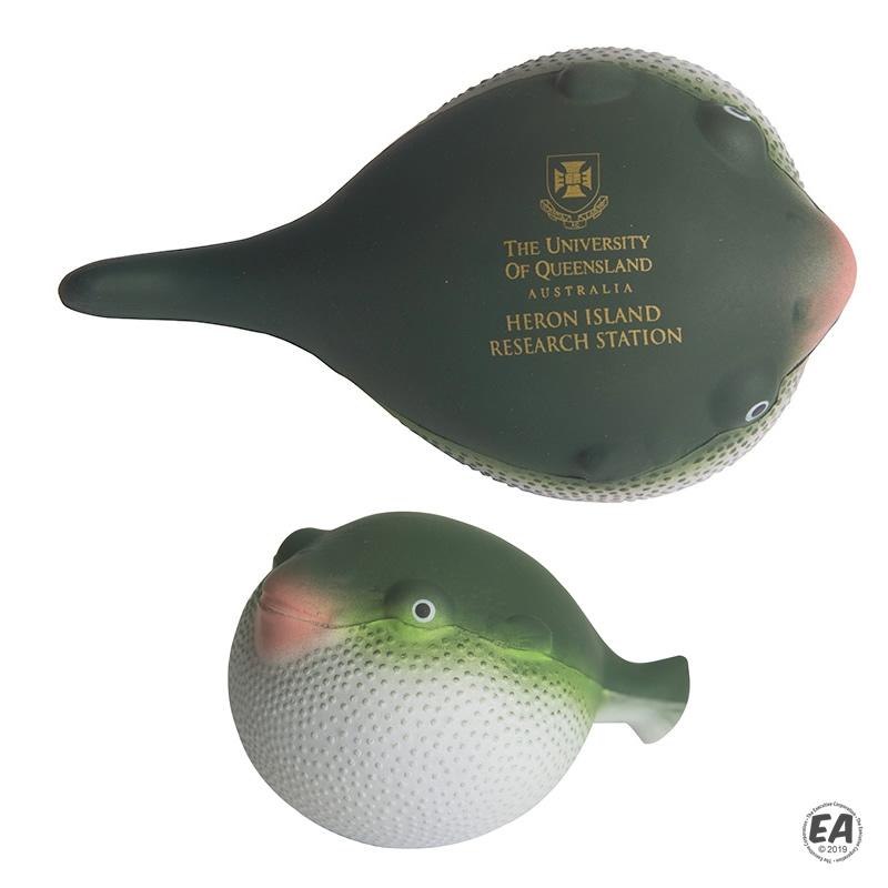 Customized Puffer Fish Stress Reliever | Promotional Stress Relievers ...