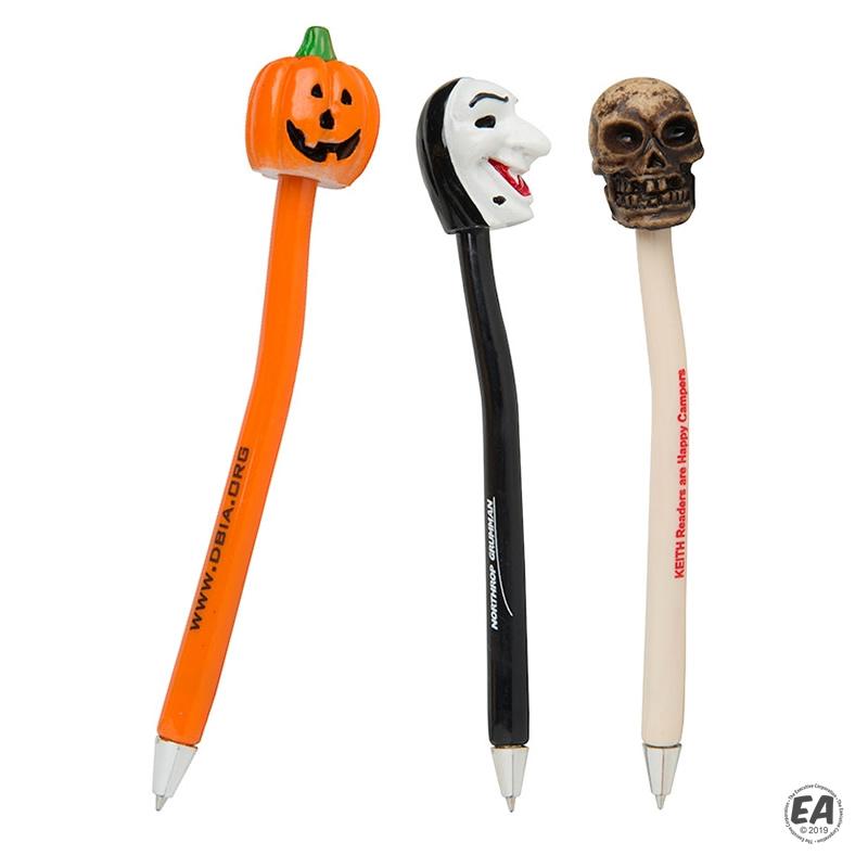 Promotional Ergo Spooky Halloween Pens | Customized Novelty Pens ...