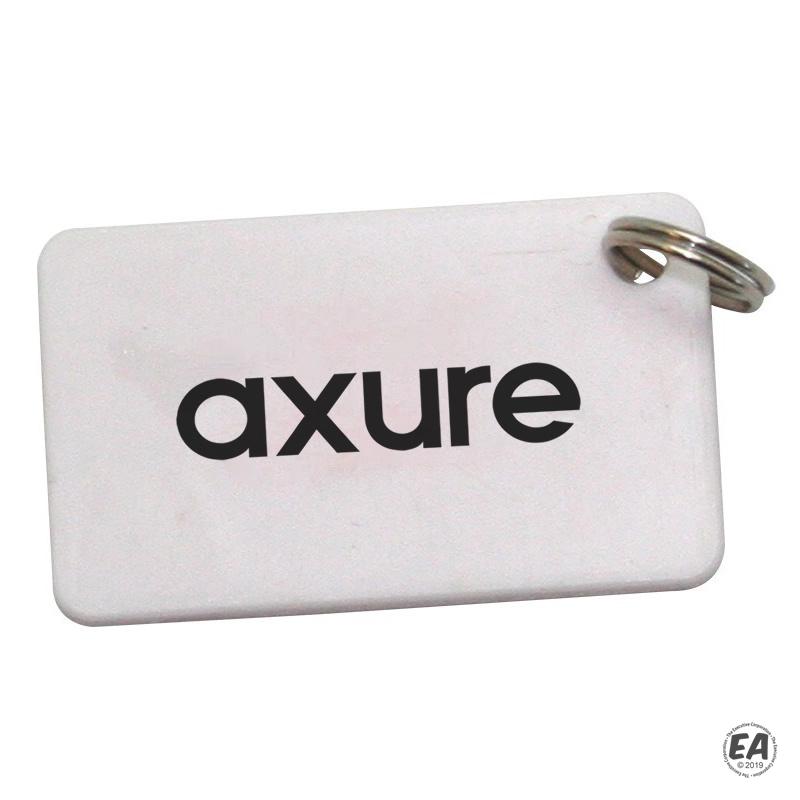 Promotional Simple Rectangle Key Tag | Customized Key Tags | Branded ...