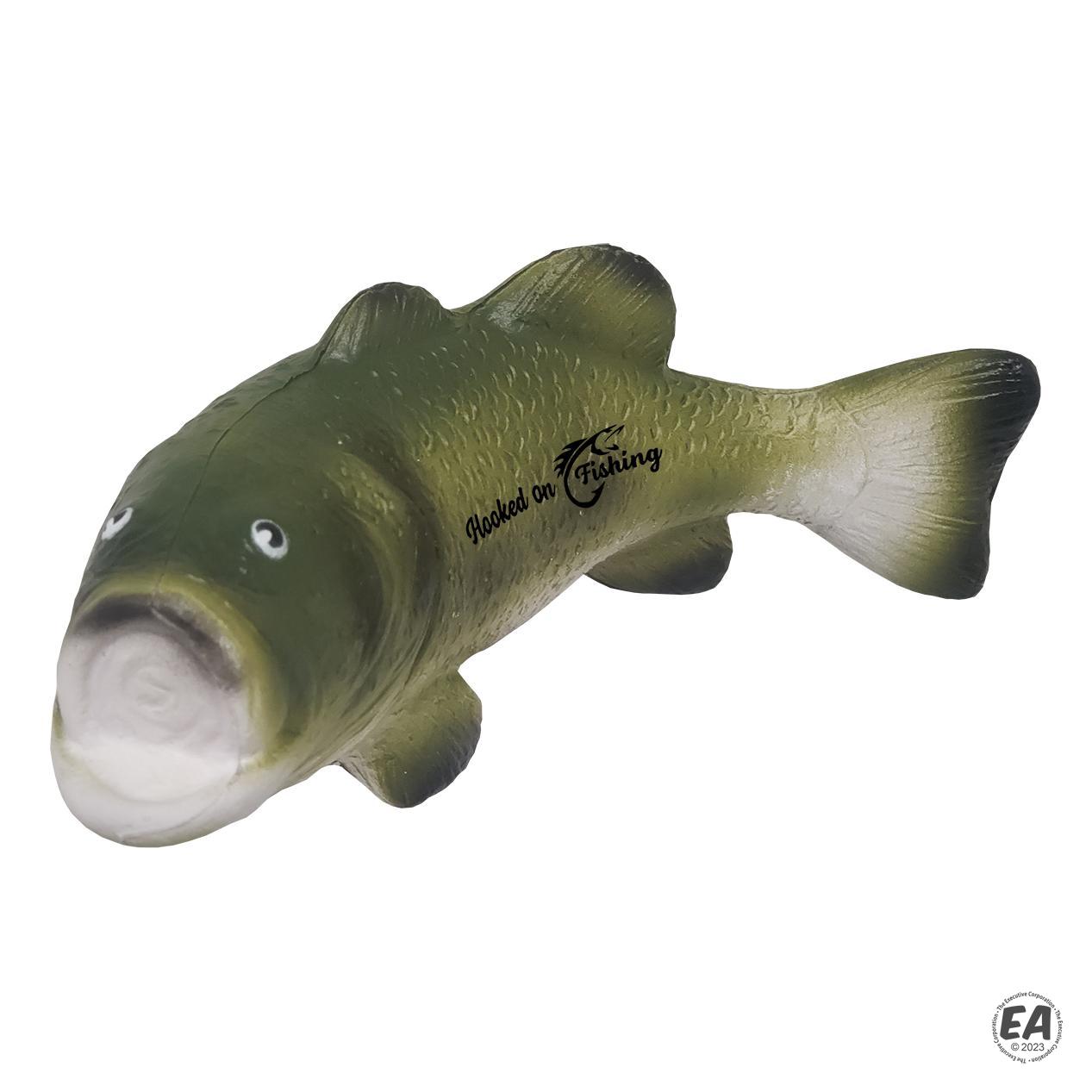 Customized Bass Fish Stress Reliever | Promotional Stress Relievers ...