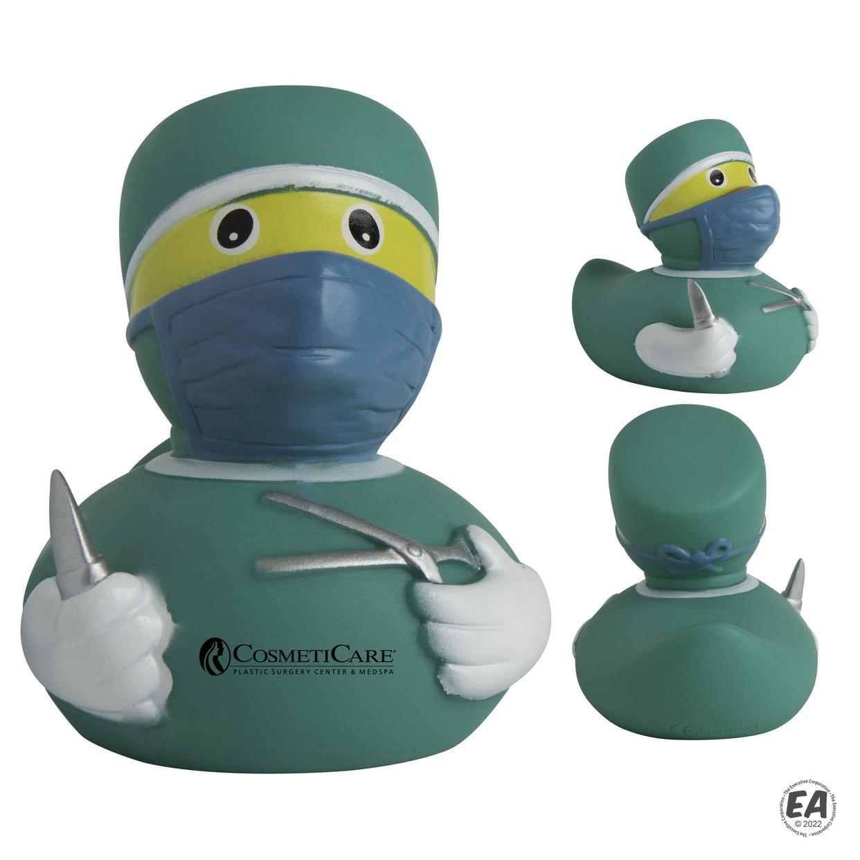 Customized Doctor Rubber Duck | Promotional Rubber Ducks | Branded ...