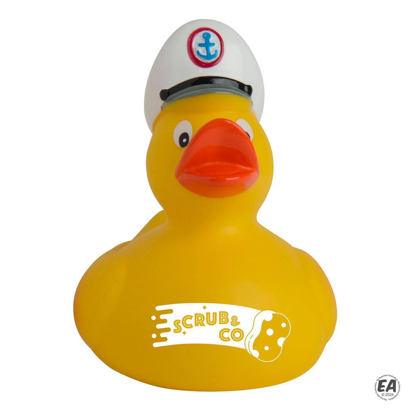 Promotional Captain Rubber Duck | Custom Rubber Ducks | Customized ...