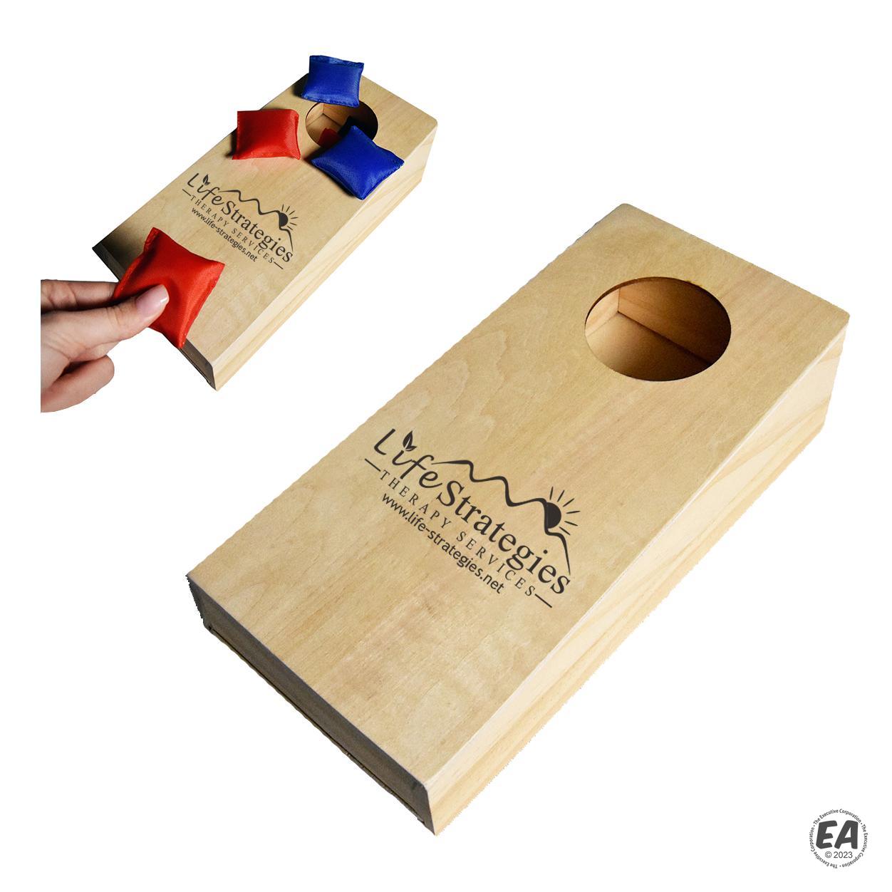 Promotional Desk Top Cornhole Bag Game | Customized Desk Games | Custom ...