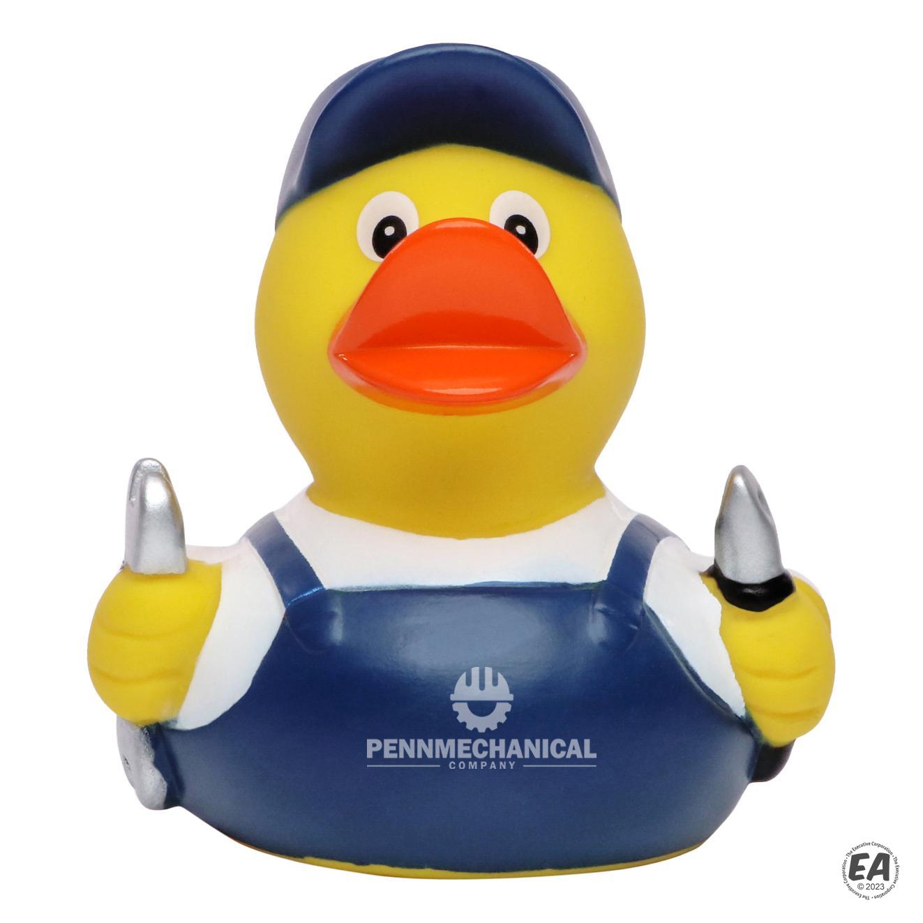 Promotional Mechanic Rubber Duck | Custom Rubber Ducks | Customized ...