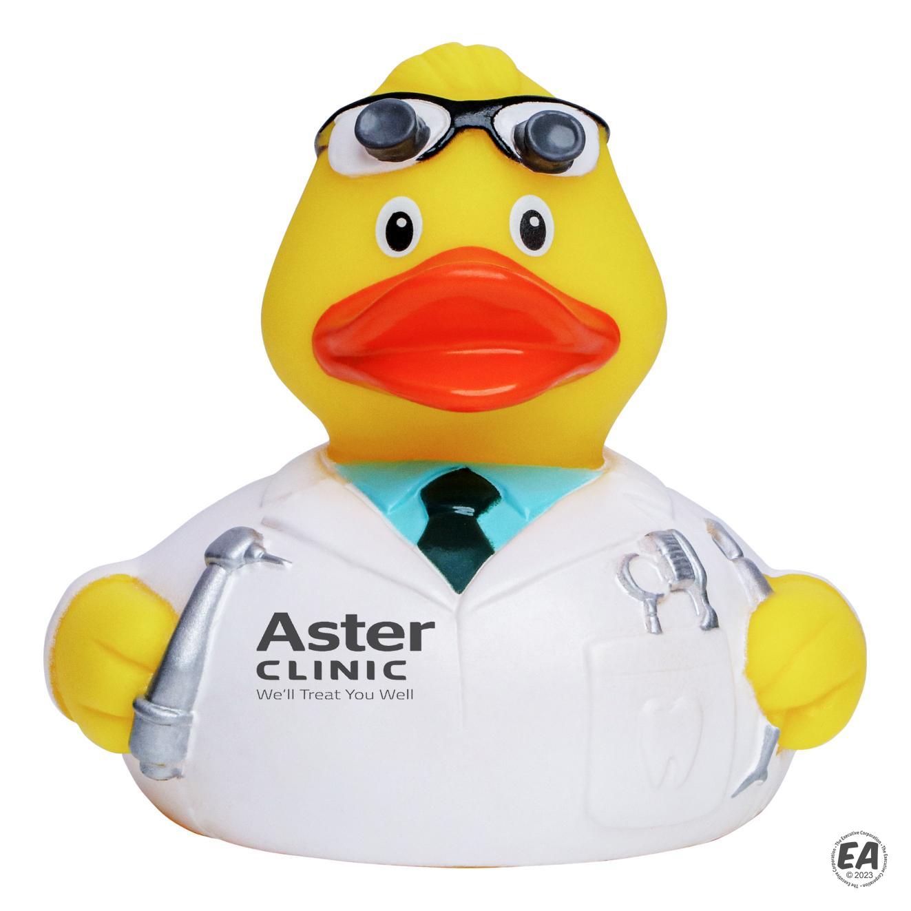 Customized Dentist Rubber Duck | Promotional Rubber Ducks | Custom ...