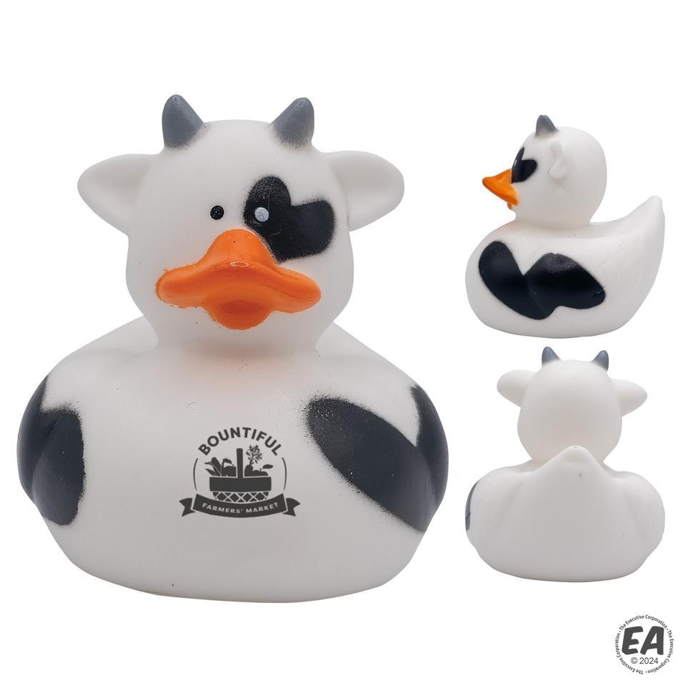 Promotional Mini Cow Rubber Duck | Customized Rubber Ducks | Custom ...