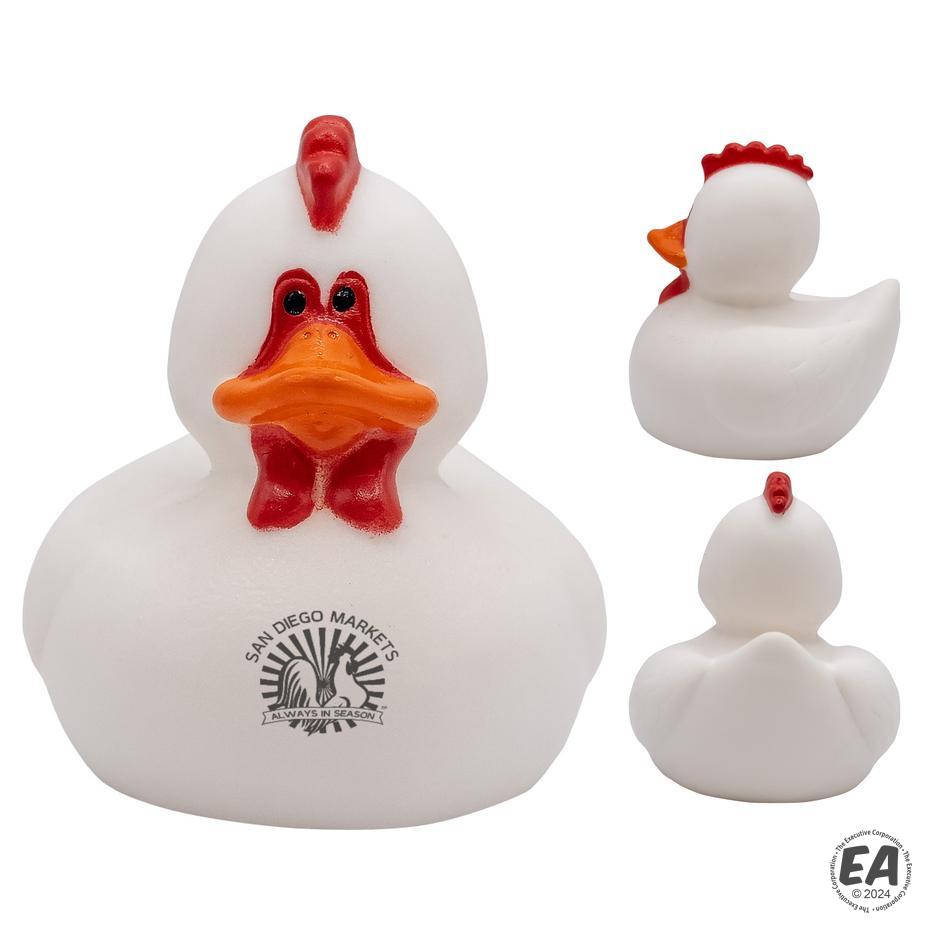 Custom Mini Chicken Rubber Duck | Customized Rubber Ducks | Promotional ...