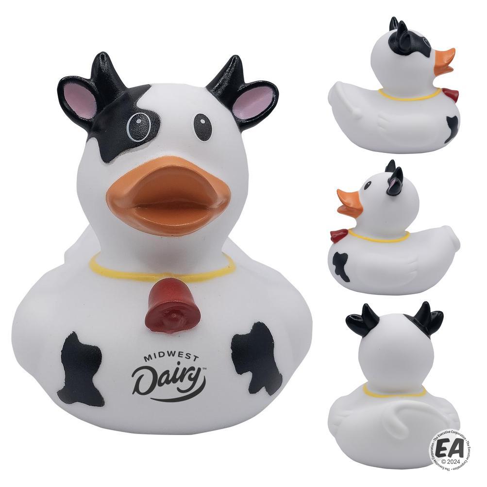 Promotional Cow Rubber Duck | Customized Rubber Ducks | Branded Cow ...