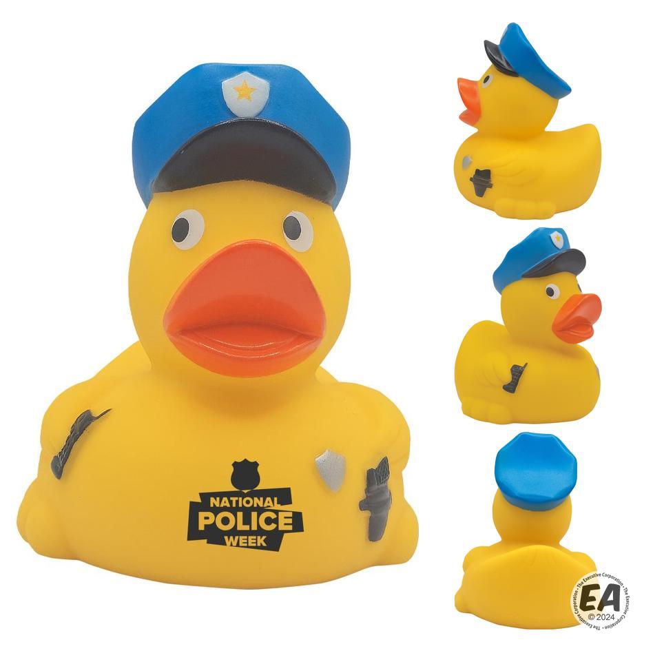 Promotional Police Rubber Duck | Custom Rubber Ducks | Customized ...