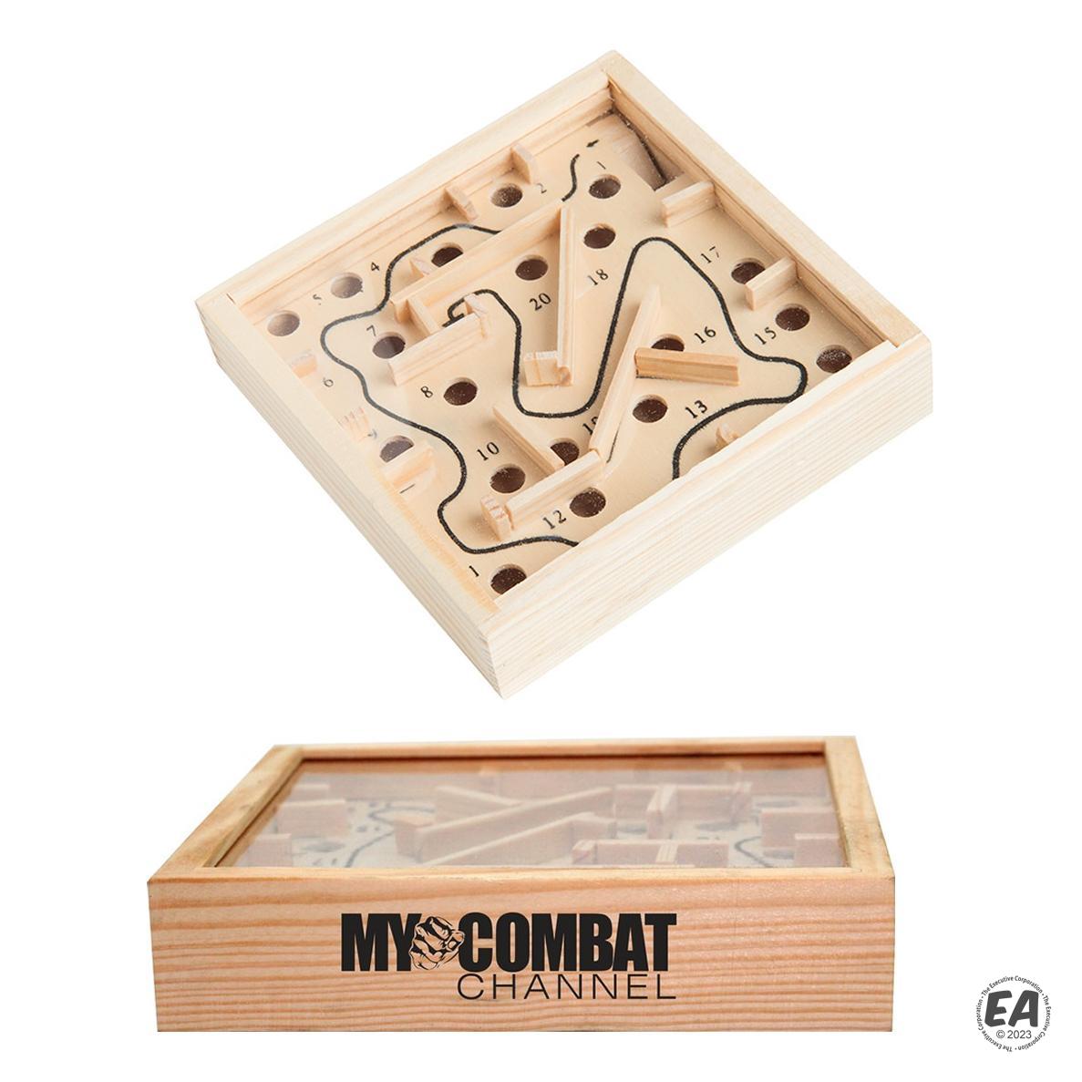 Customized Wooden Maze Puzzle | Promotional Executive Games | Custom ...