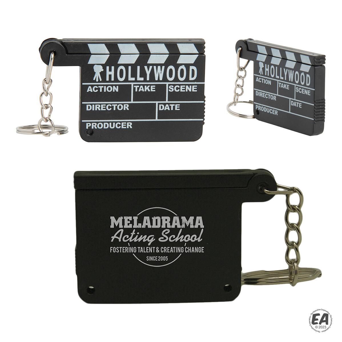 Promotional Hollywood Movie Clapper Board Keyring | Customized Toy ...