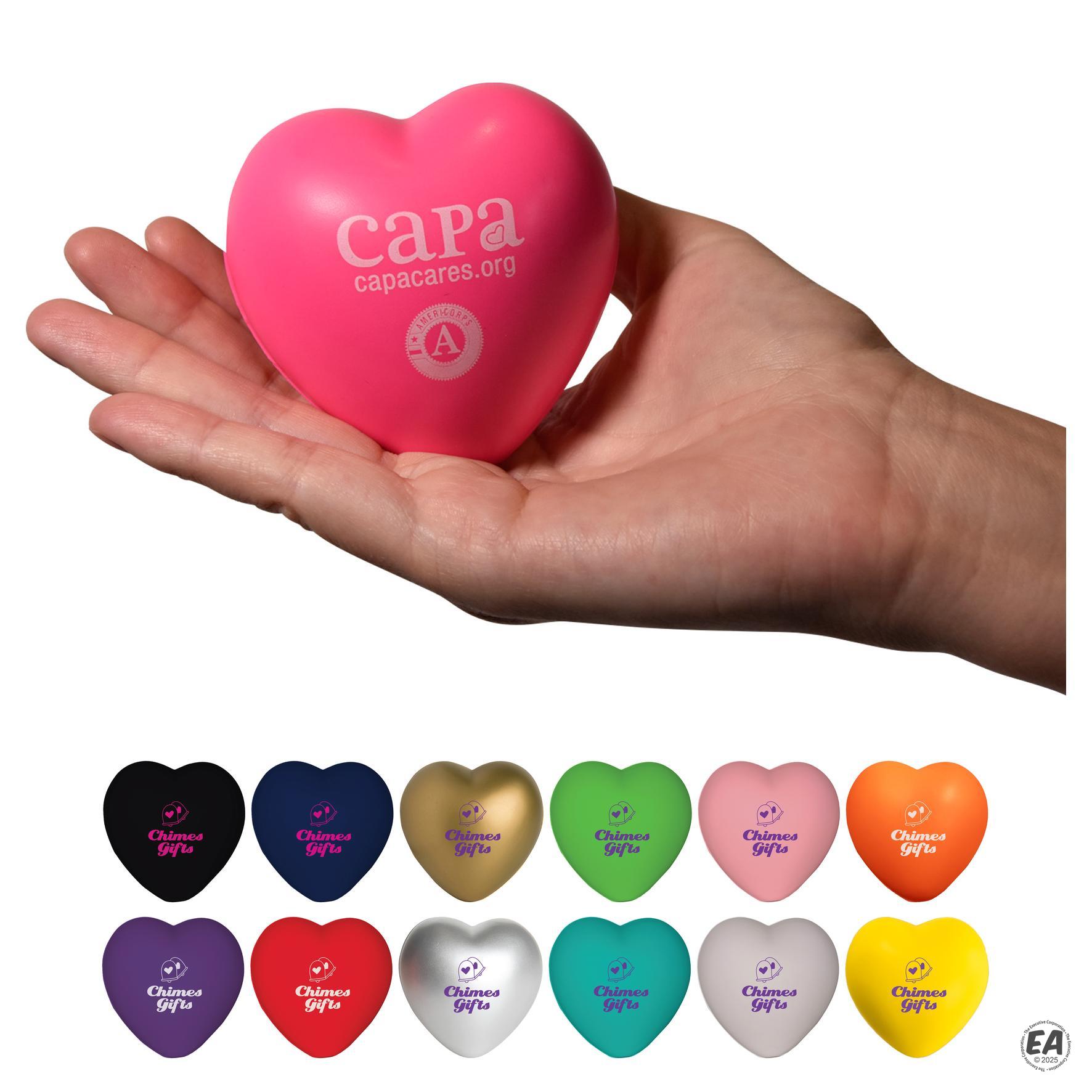 Custom Heart Squeezie Stress Reliever | Customized Stress Relievers ...