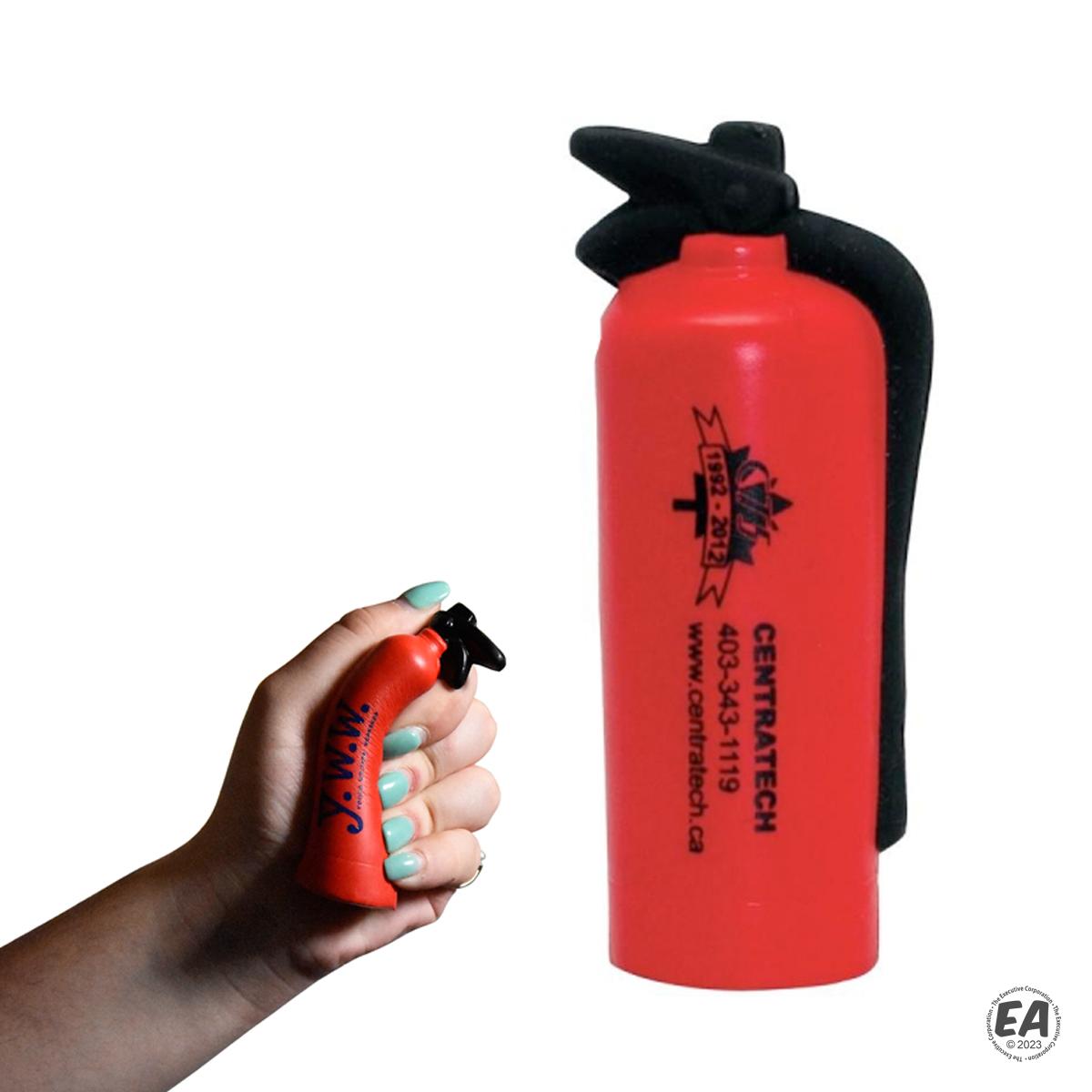 Promotional Fire Extinguisher Squeezie Stress Reliever | Branded Stress ...
