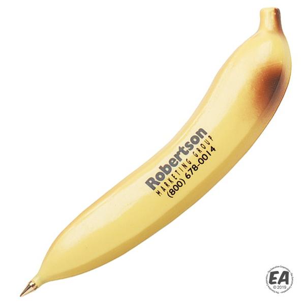 Promotional Ripe Banana Vegetable Pen | Branded Novelty Pens ...