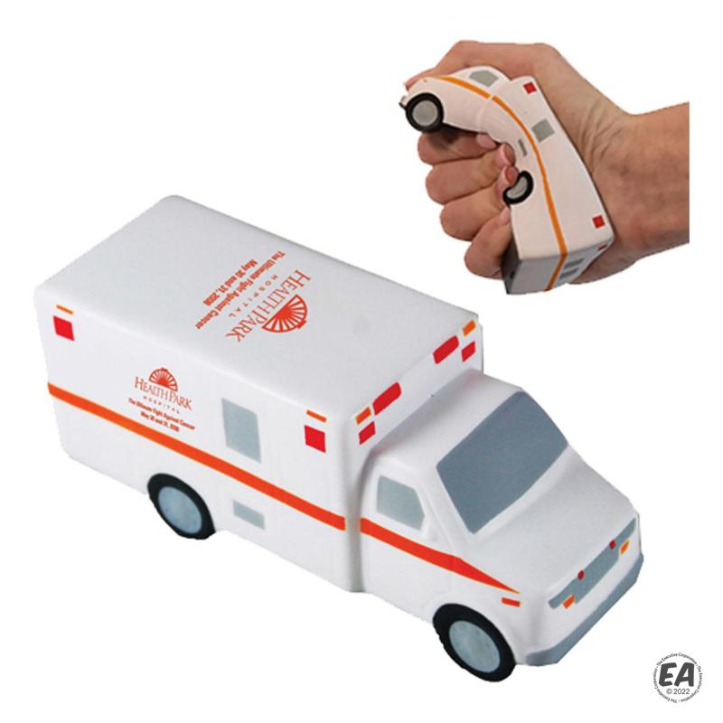 Promotional Ambulance Squeezie Stress Reliever | Customized Stress ...