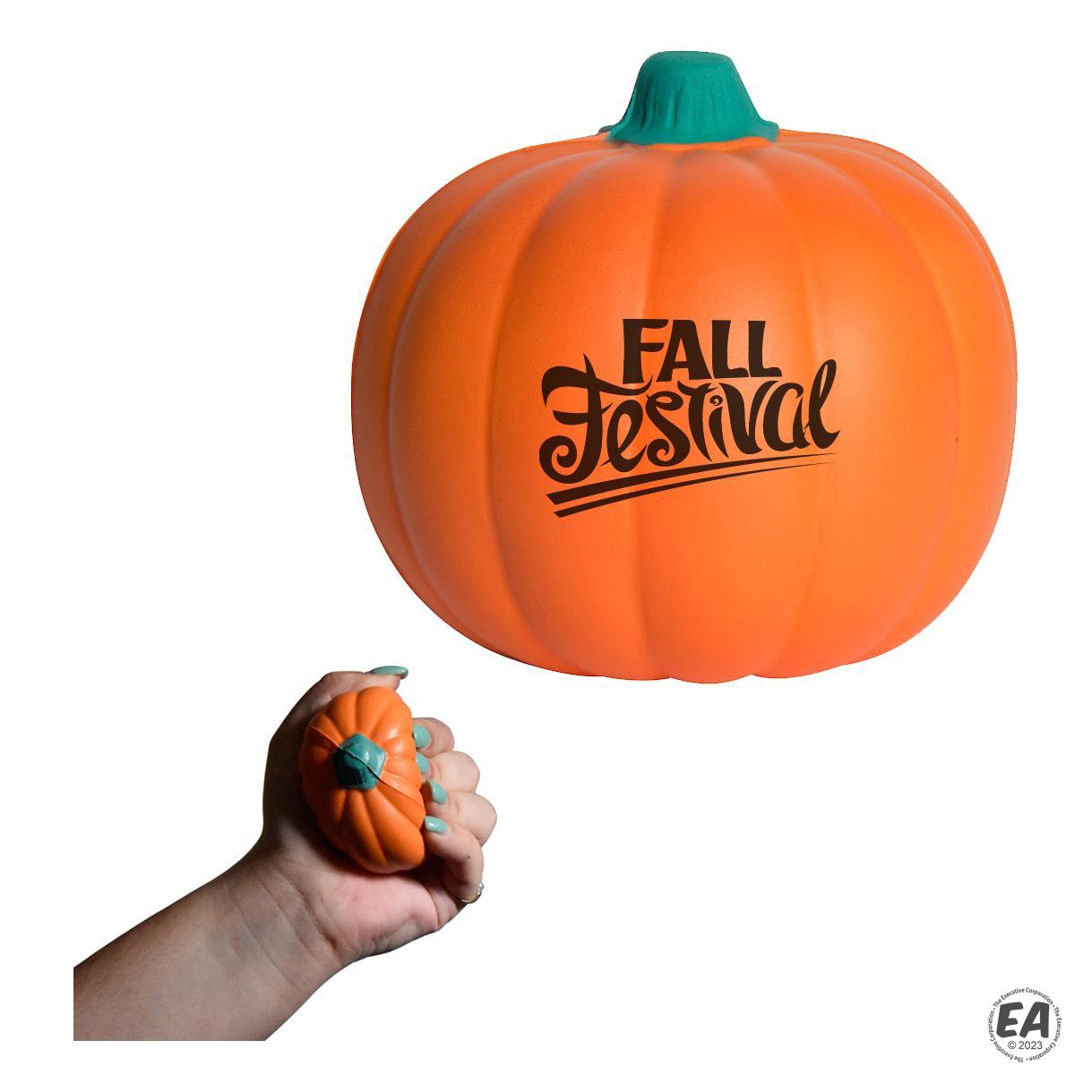 Customized Pumpkin Squeezie Stress Reliever for Halloween | Promotional ...