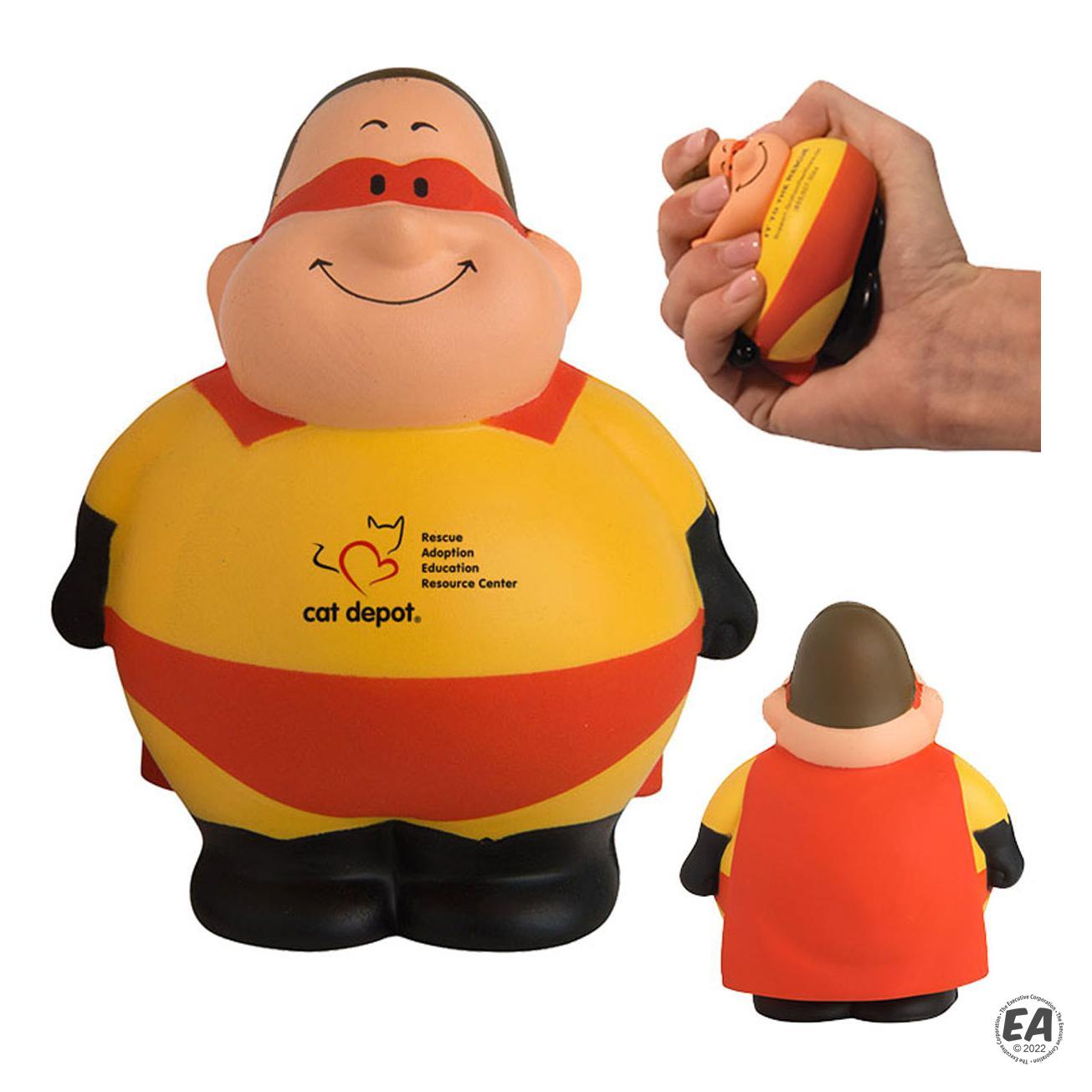 Promotional Super Bert Squeezie Stress Reliever | Customized Stress ...