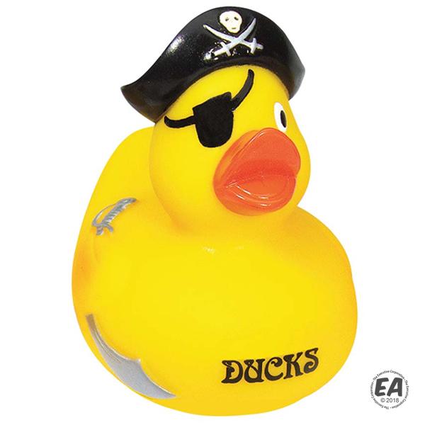 Custom Buccaneer Rubber Duck | Promotional Rubber Ducks | Customized ...