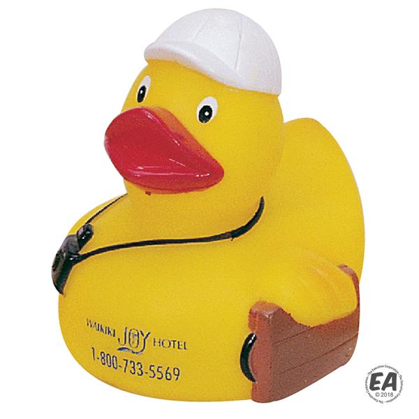 Promotional Traveler Rubber Duck | Customized Rubber Ducks | Branded ...
