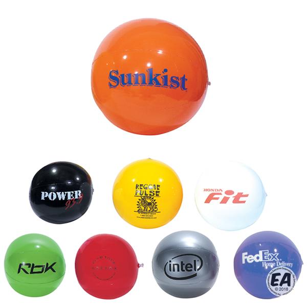 Custom 9 Solid Color Beachball | Customized Beach Balls | Promotional 9 ...