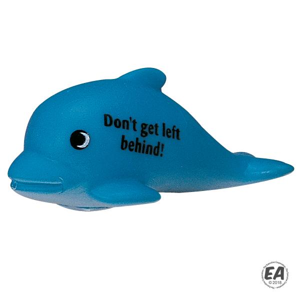 Promotional Blue Dolphin Rubber Toy | Branded Rubber Ducks | Custom ...