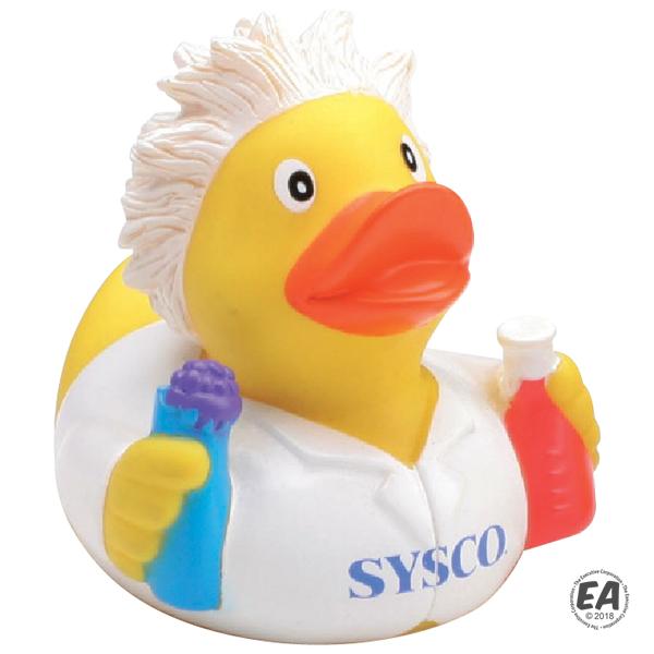 Branded Scientist Rubber Duck | Customized Rubber Ducks | Promotional ...
