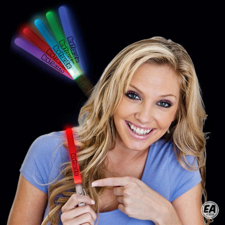 Branded 7.5'' Light-Up Electronic Glow Stick | Promotional Glow Sticks ...