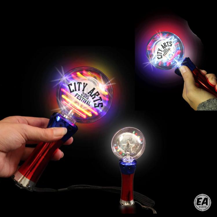 Promotional Light-Up Spinner Wand | Customized Light-Up Toys | Custom ...