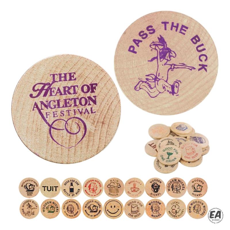Customized Wooden Nickel Token | Promotional Tokens | Custom Wooden ... Customized Wooden Nickel Token | Promotional Tokens | Custom Wooden ...