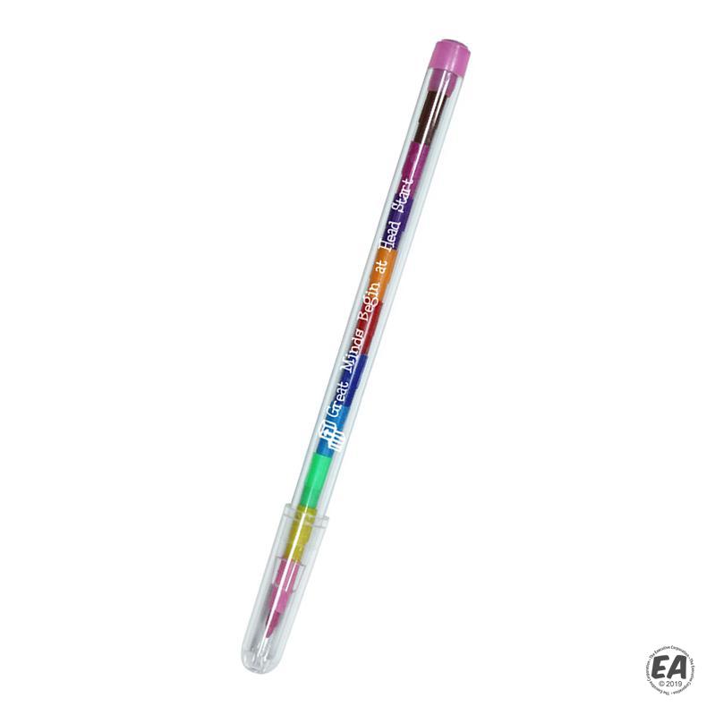 Branded Stackable Colored Pencil | Customized Pencils | Promotional ...