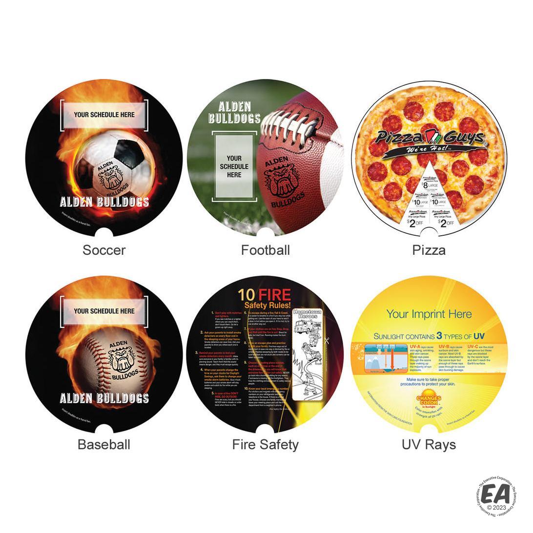 Branded Paper Marketing Inserts for 9 Flyers (Flyer Not Included ...