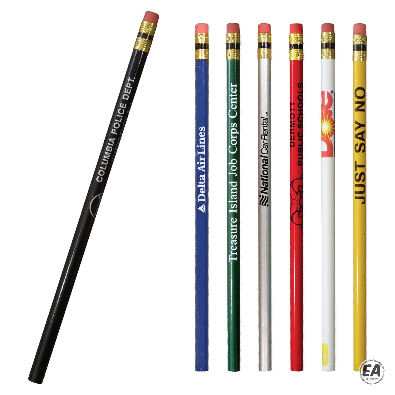 Customized Round Promoter Pencil | Promotional Pencils | Branded Round ...