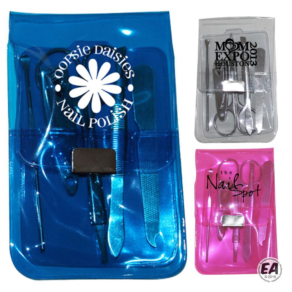 Promotional Vinyl Manicure Kit | Customized Manicure Sets | Custom ...