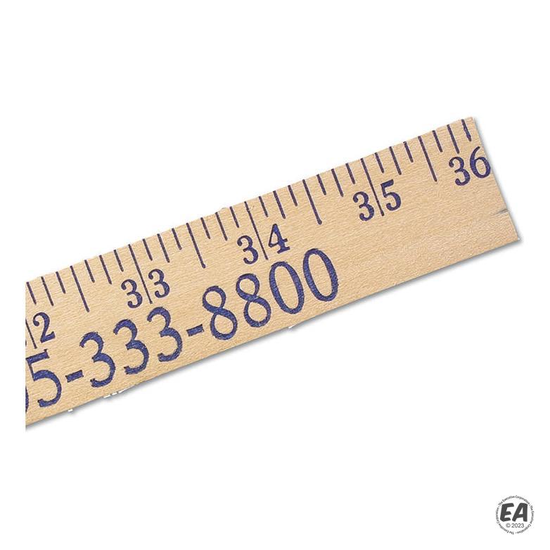Customized Heavy-Duty 3 FT Yardstick | Branded Yardsticks | Promotional ...