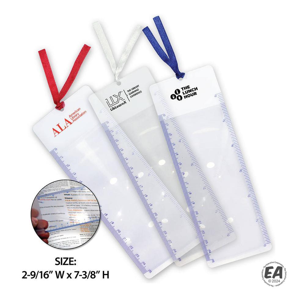 Branded Bookmark Magnifier | Promotional Hand Magnifiers | Customized ...