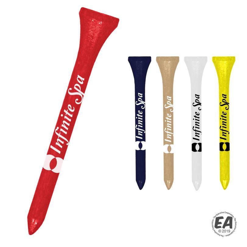 Promotional 2-3/4 Golf Tees Packs of 4 | Branded Golf Tees | Custom 2-3 ...