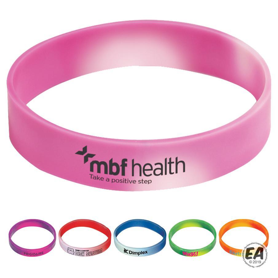 Customized Color Changing Mood Bracelet (1-Side) | Custom Silicone ...