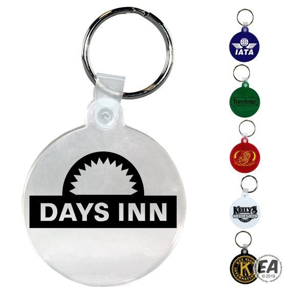 Customized Circle Key Fob | Promotional Key Fobs | Custom Circle Key ...