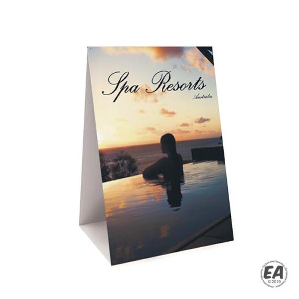 Customized Digital Printed Tall Table Tent | Branded Displays ...