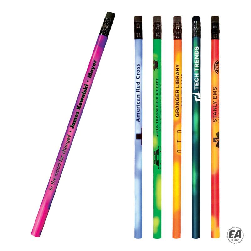 Custom Mood Color Changing Pencil | Promotional Pencils | Branded Mood ...