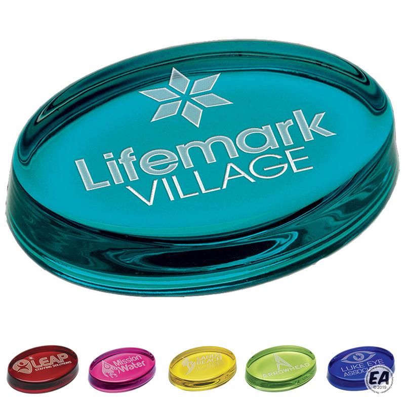 Promotional Gemstone Paperweight | Custom Paper Weights | Customized ...