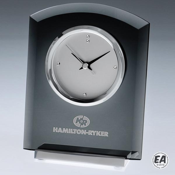 Customized Bradford Desk Clock | Promotional Analog Clocks | Custom ...