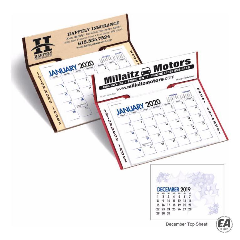 Customized 6x5 Memo Desktop Calendar | Promotional Calenders | Branded ...