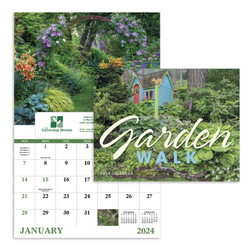 Landscaping customized products that are in the Customized Calendars ...