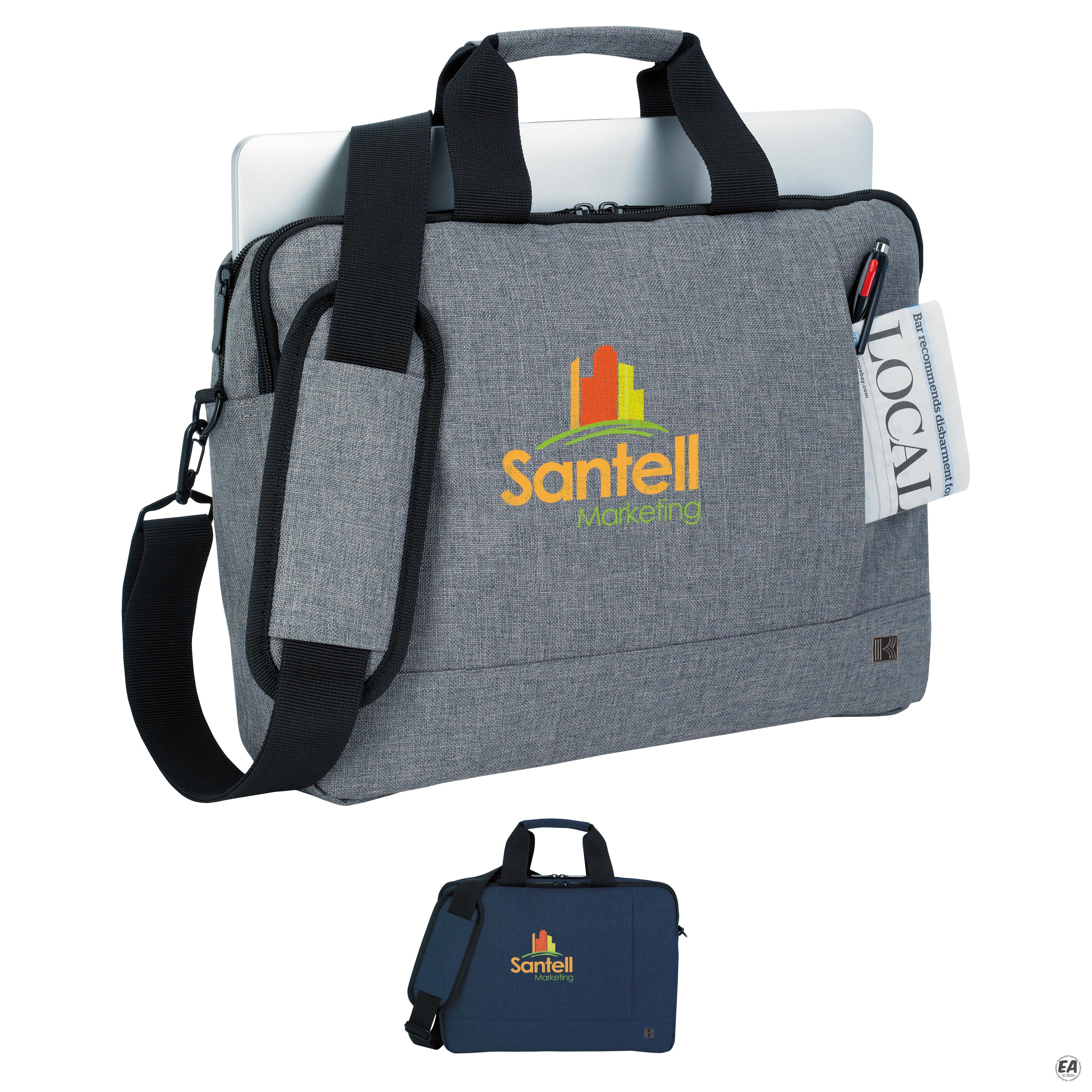 Promotional KAPSTON Pierce Briefcase | Customized Laptop Messenger Bags ...