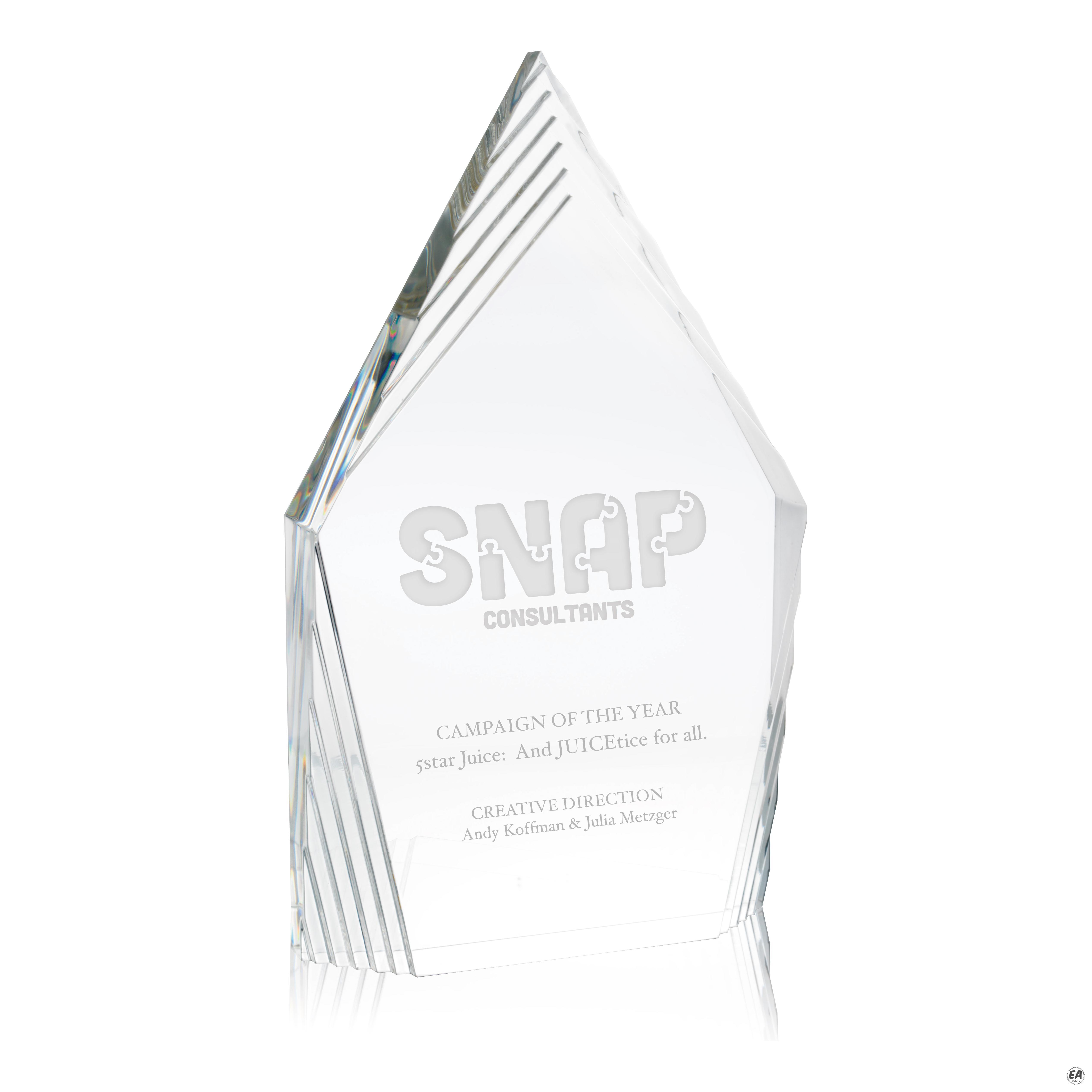 Promotional Peak Acrylic | Customized Plastic Awards | Custom Peak ...